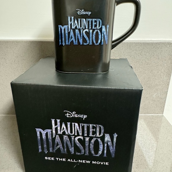 Disney | Kitchen | Disney Haunted Mansion Mugs 2 Exclusive Glow In The ...